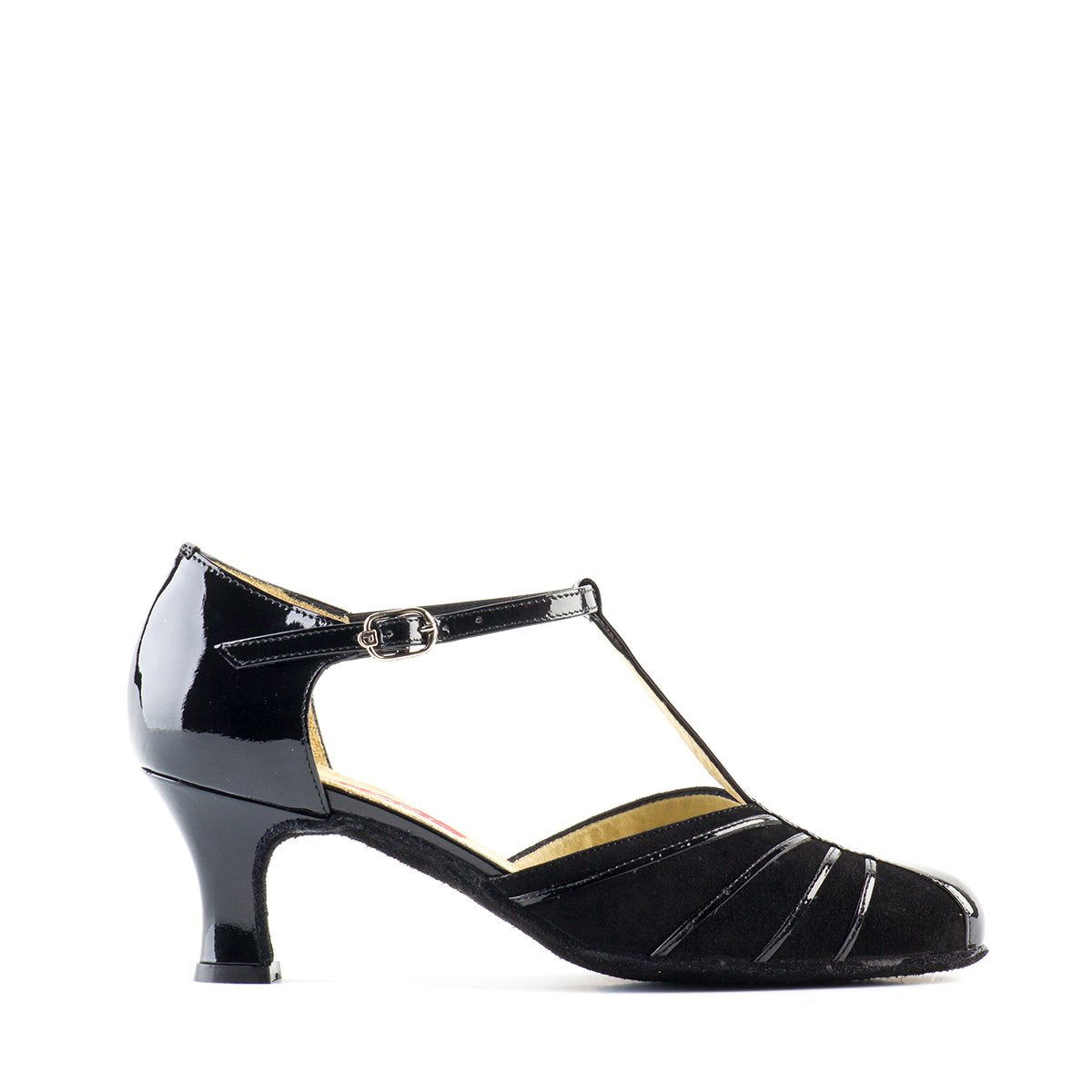 Ladies Black Patent Tango Shoe - Argentine Tango Dance Shoe ...