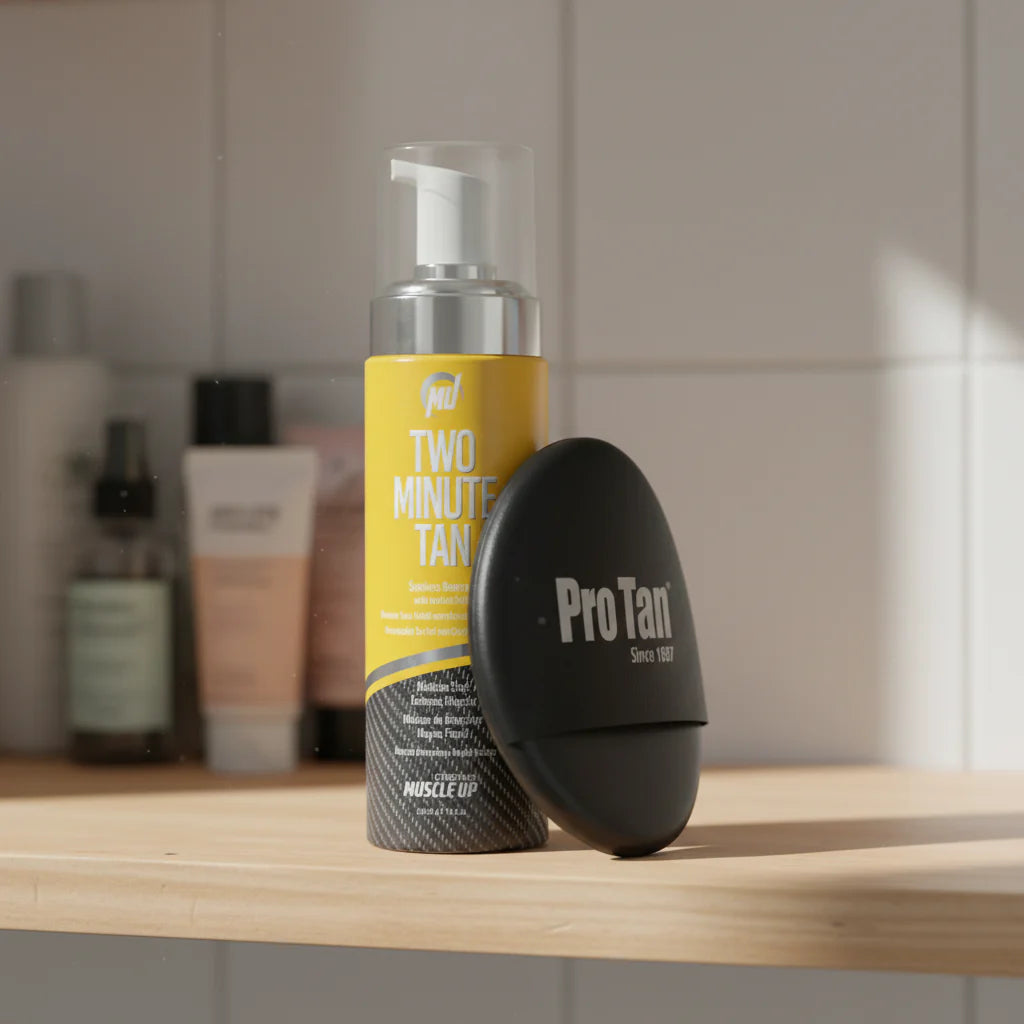 Two Minute Tan Sunless Bronzer with Applicator Sponge – ballroomshoes.com